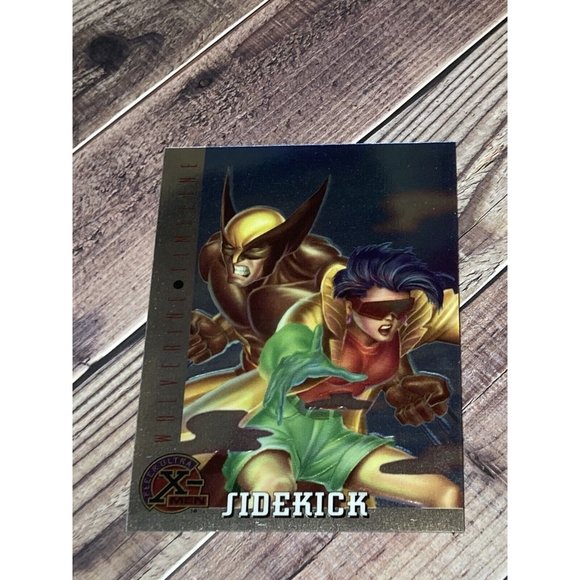 Marvel | Toys | 995 Fleer Ultra Xmen Allchromium Wolverine Timeline ...